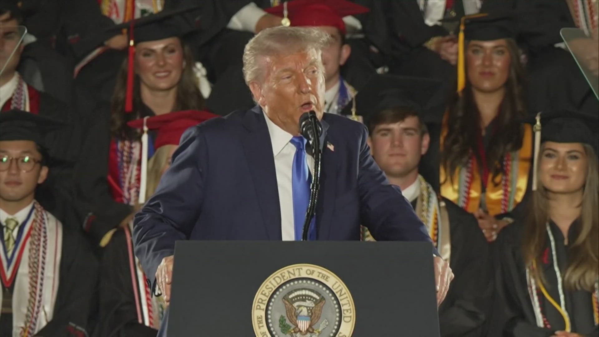 Trump delivers speech at University of Alabama | rocketcitynow.com