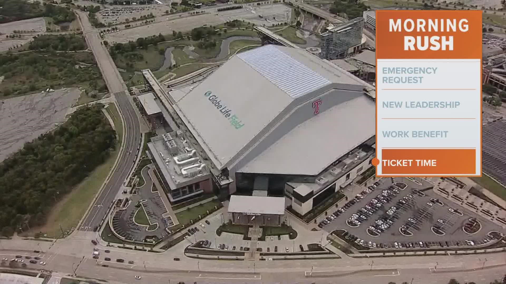 Texas Rangers tickets to go on sale Friday | wthr.com