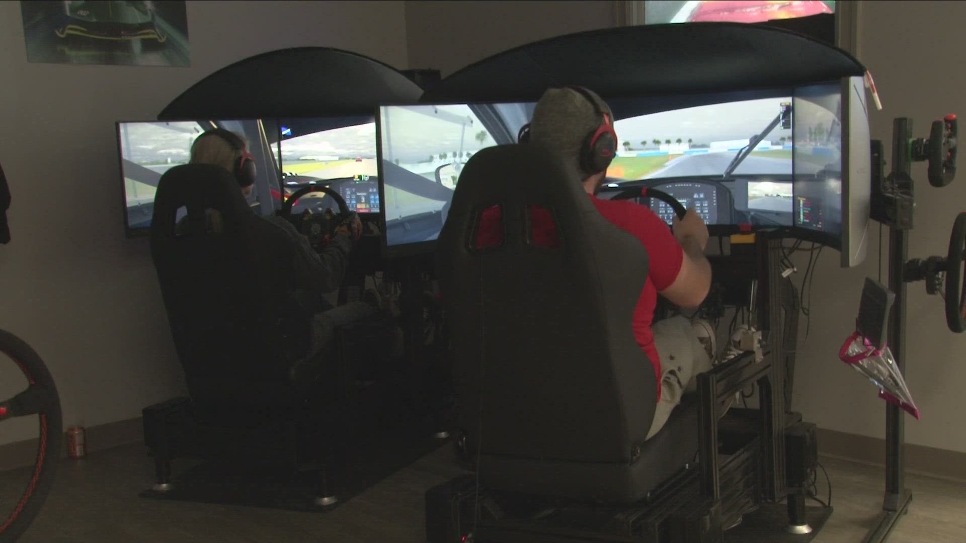New simulated racing lounge now open for business | wthr.com