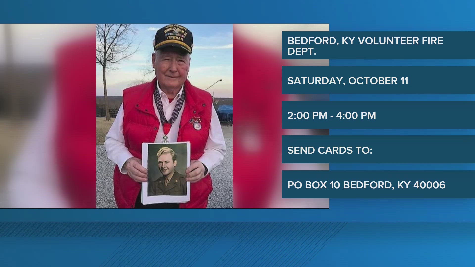 Send birthday cards to WWII veteran Glenn Fisher, age 99 | 5newsonline.com