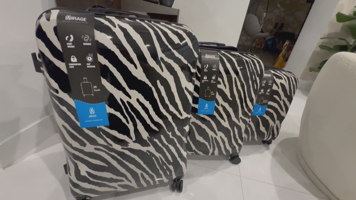 Shop TV Deals: Mirage 3 piece luggage set and travel mask | weareiowa.com