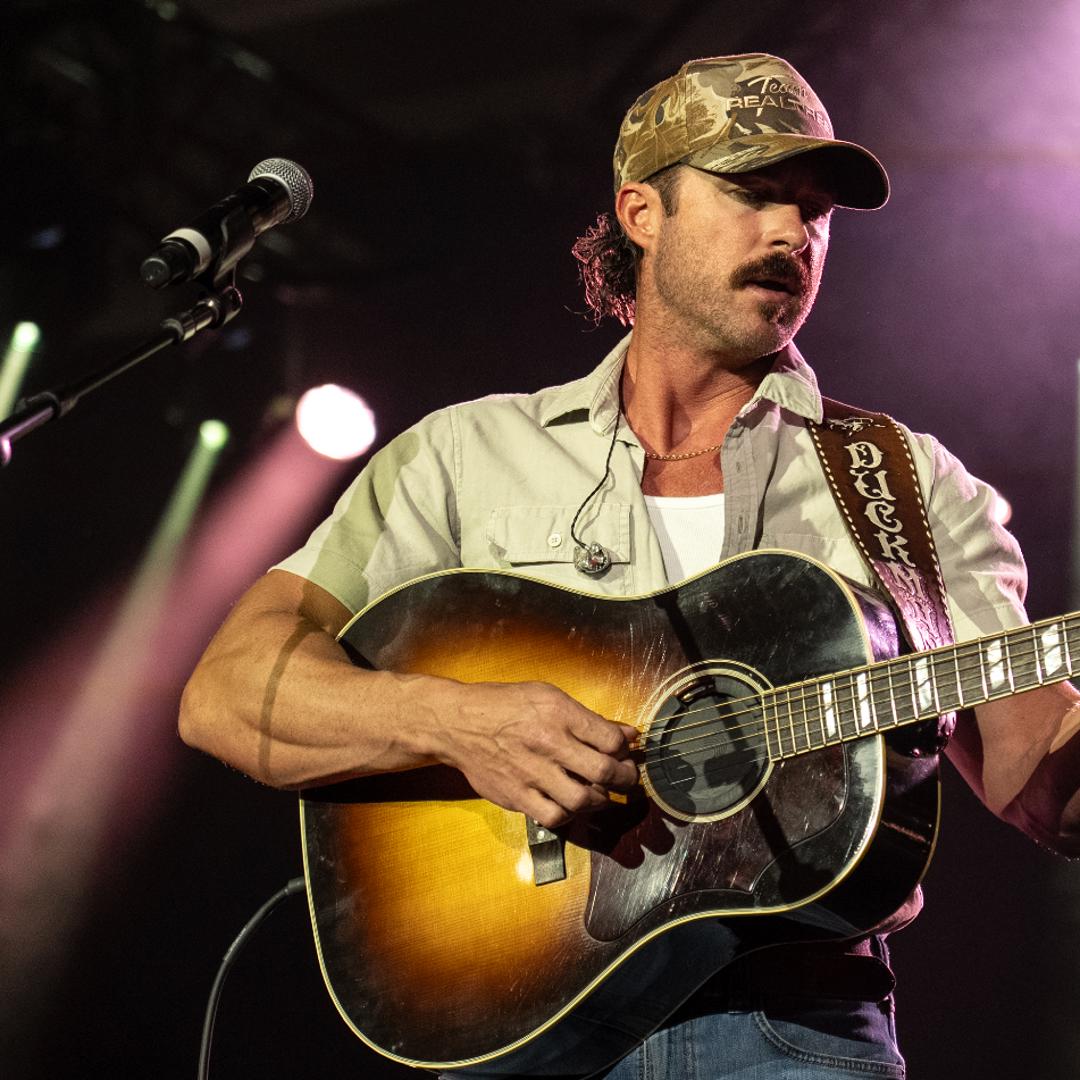Country singer Riley Green performing at Ruoff Music Center in June ...