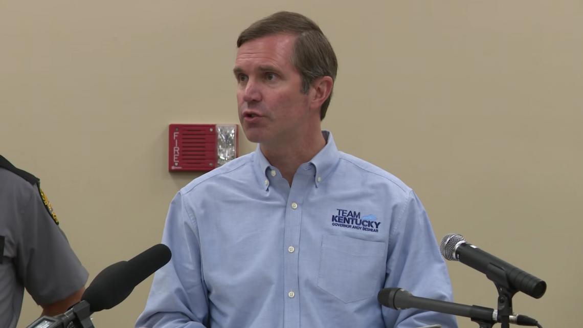 Gov. Beshear gives update on Kentucky interstate shooter search | wthr.com