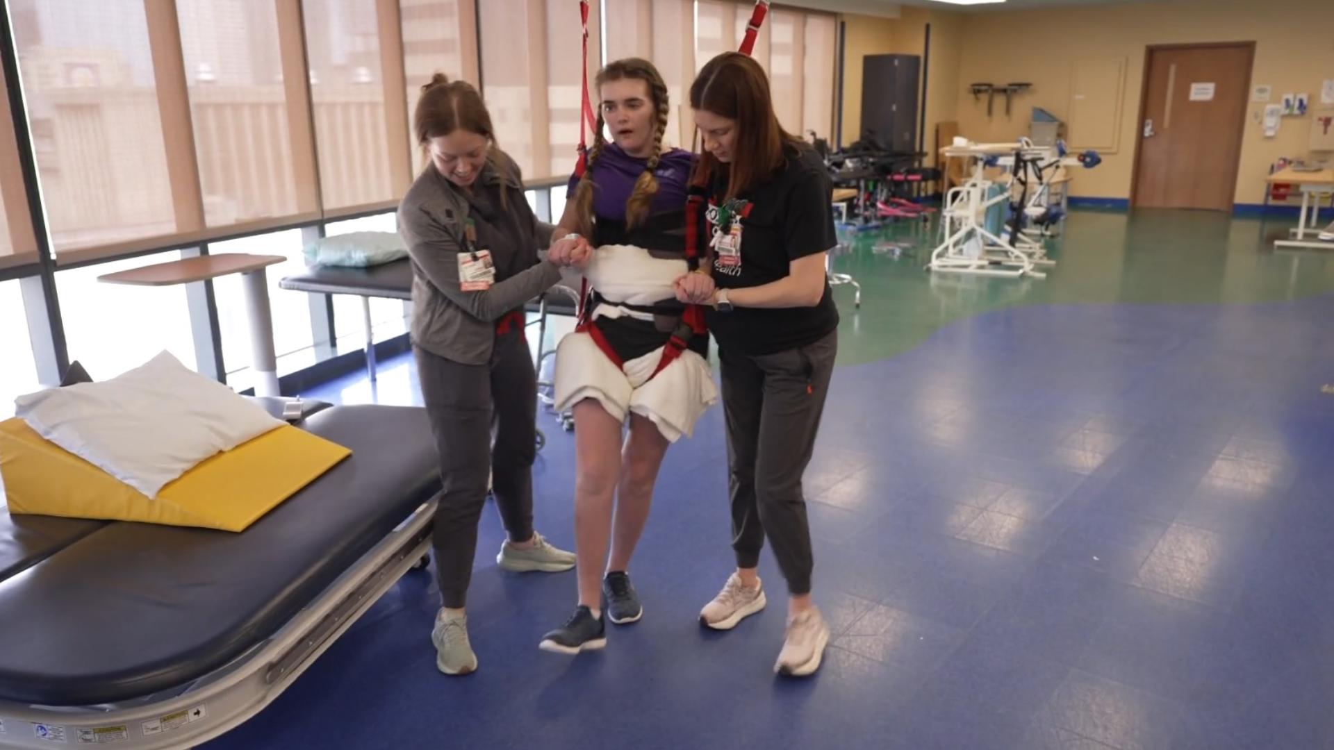 Violet Fondrisi's journey of recovery inspires Southern Indiana | wthr.com