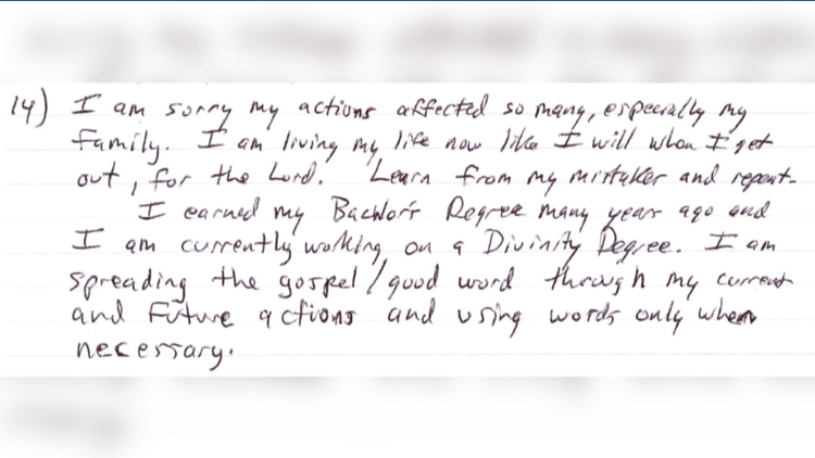 Jamey Noel prison letters: former sheriff says he's 'living for the ...