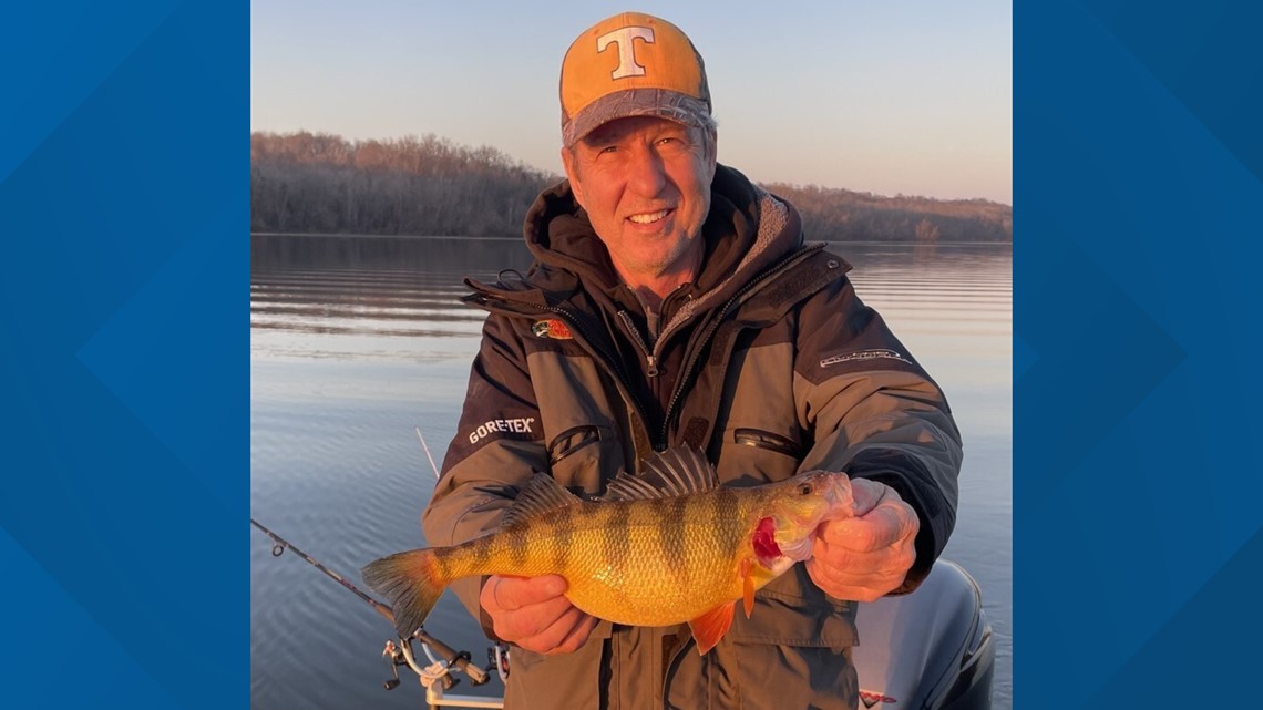 Tennessee fisherman catches largest perch in Kentucky history | wthr.com