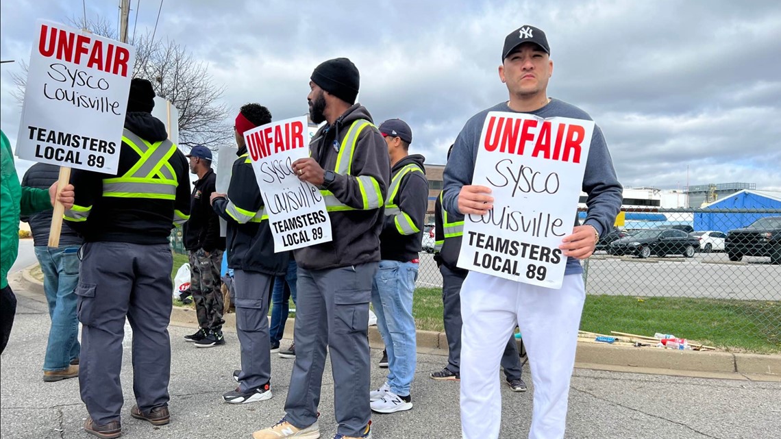 Sysco workers strike in Indianapolis, Louisville | wthr.com