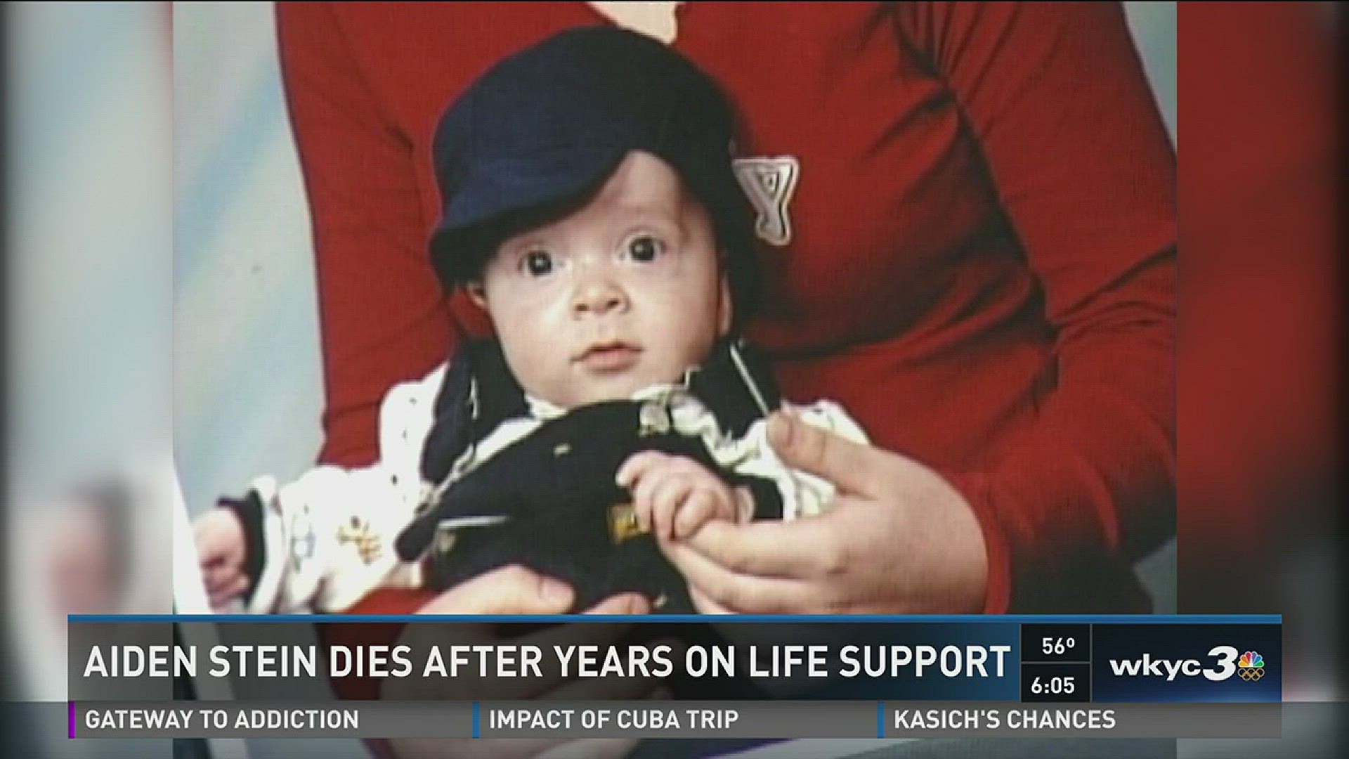 Aiden Stein, victim in 2004 Mansfield shaken-baby case, dies | wnep.com