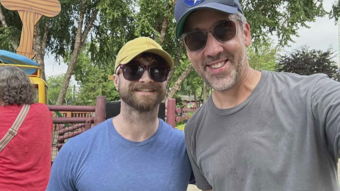 Harry Potter actor Daniel Radcliffe spotted at Cedar Point in Sandusky ...