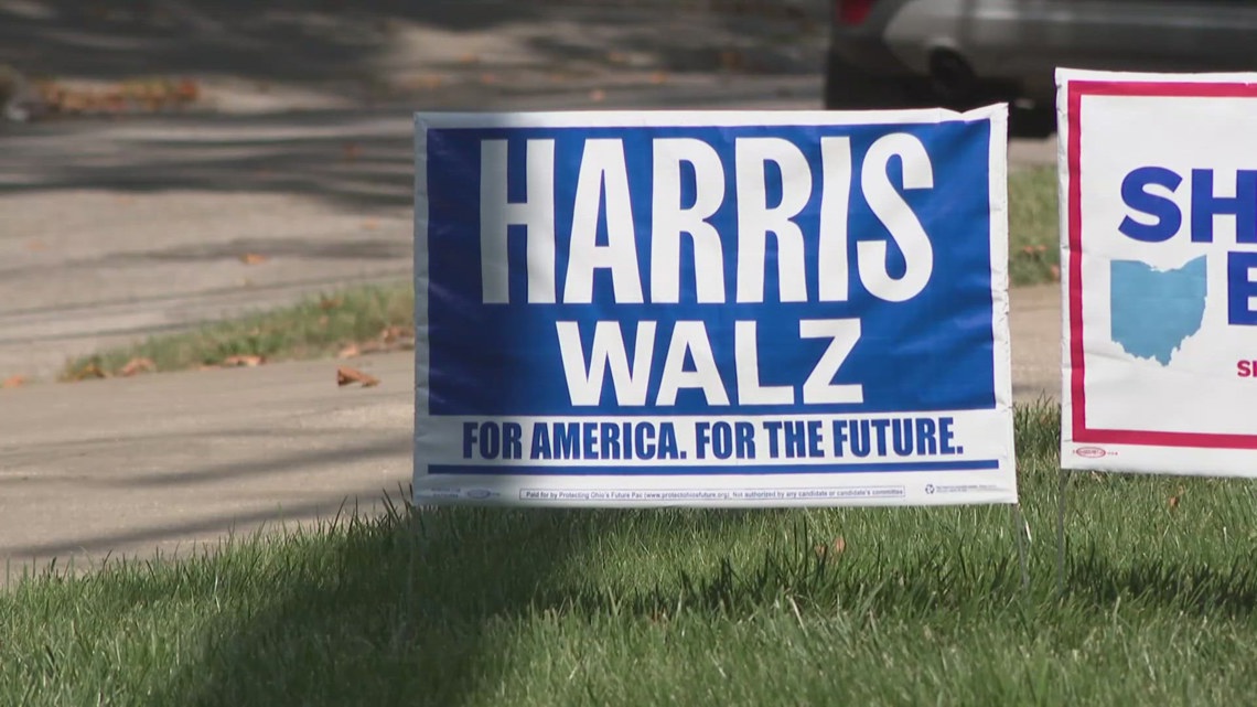 Ohio sheriff condemned for comments on Harris yard signs | 10tv.com