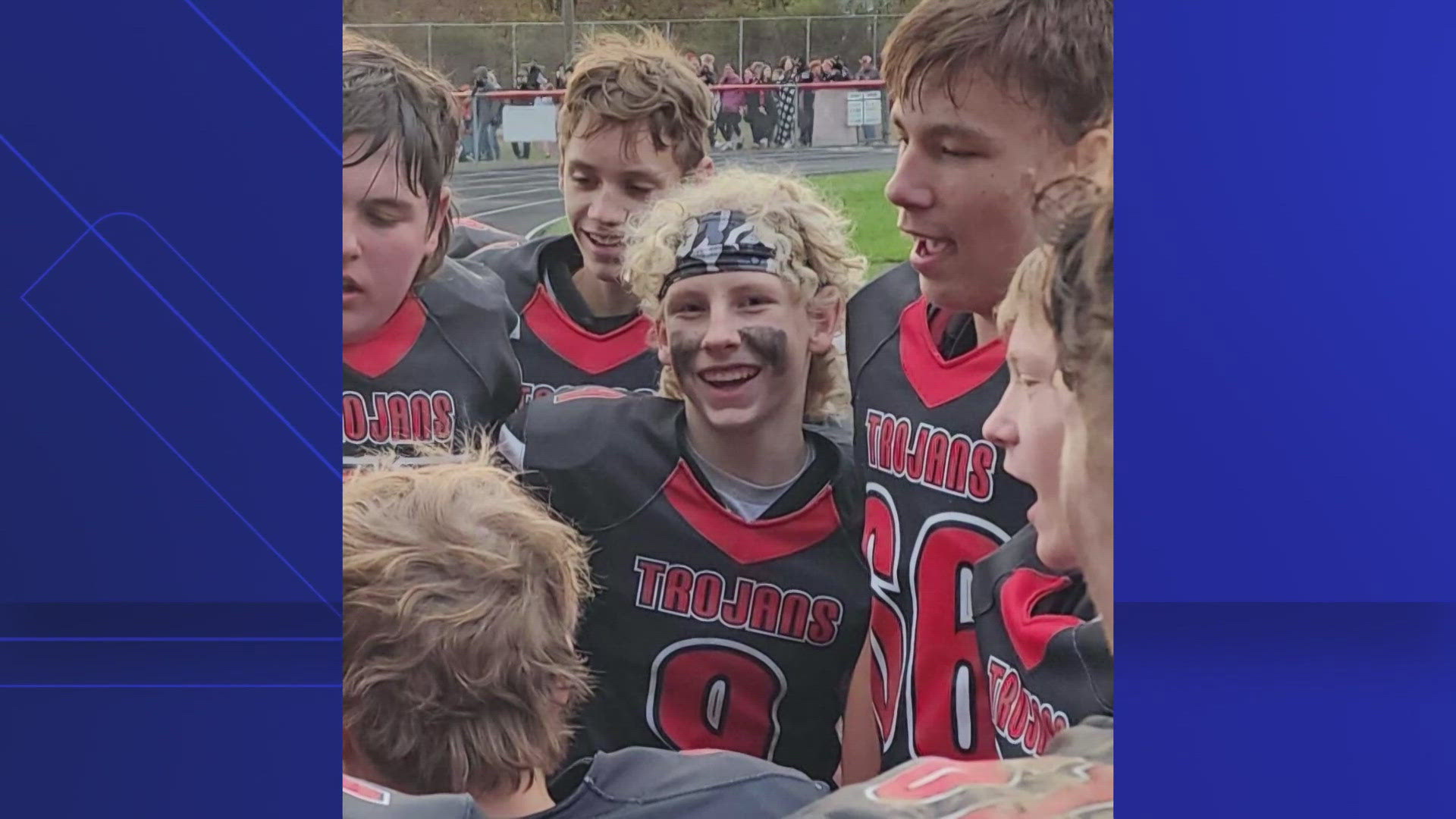 Tusky Valley football player Mayson White paralyzed in on-field ...