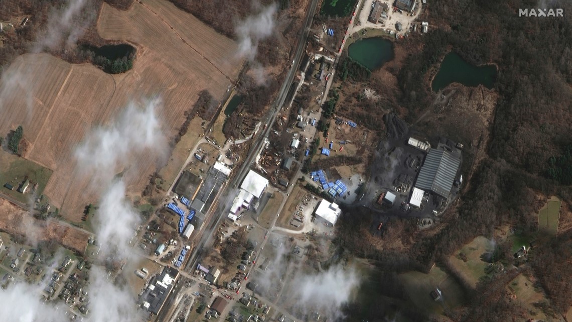 When did the train derailment happen in East Palestine, Ohio? | fox43.com