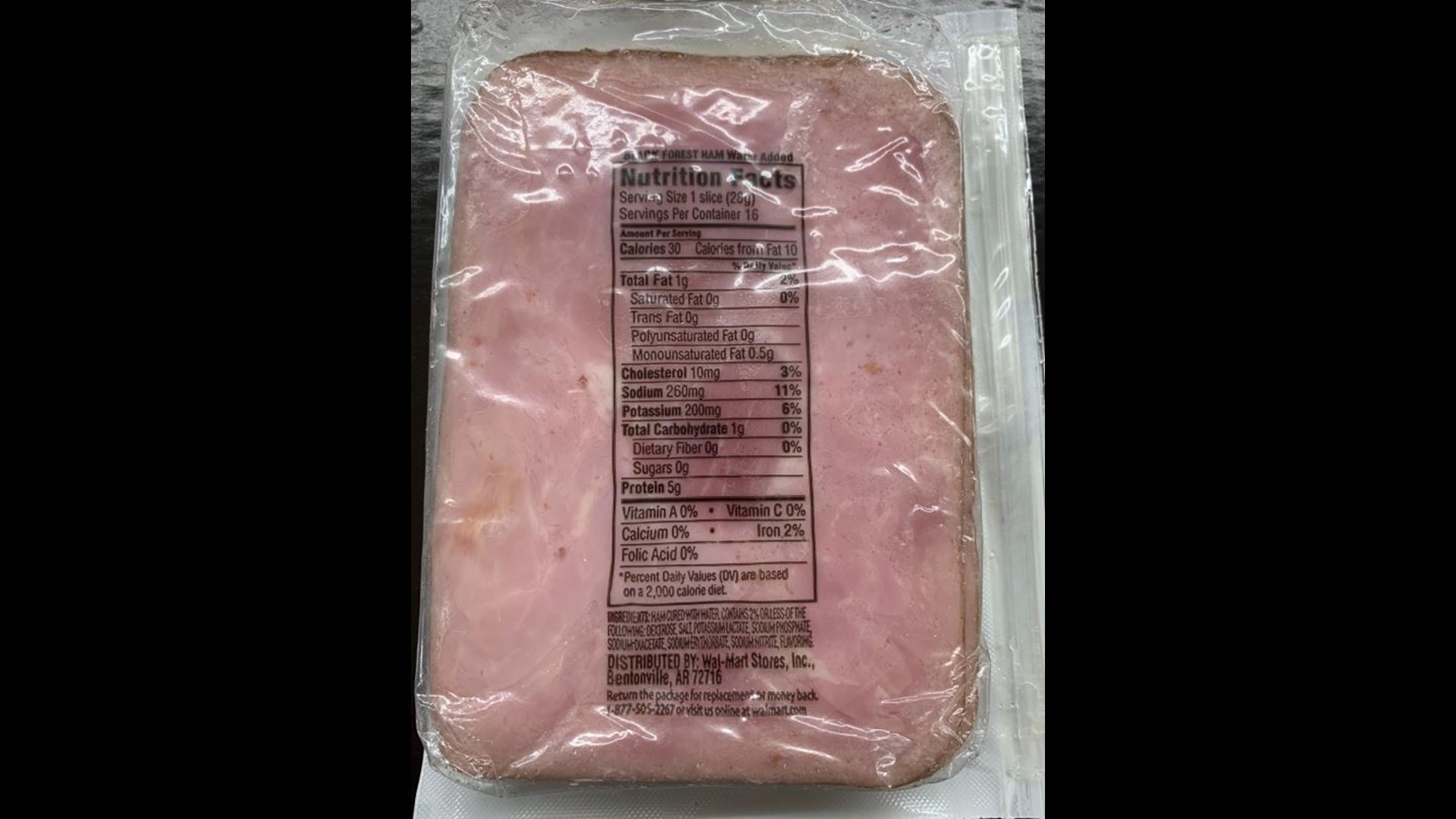 Public health alert issued for ham sold at Walmart stores | 10tv.com