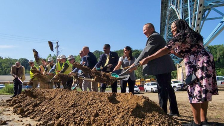 Ohio Department of Transportation, Mayor Dan Horrigan break ground on ...
