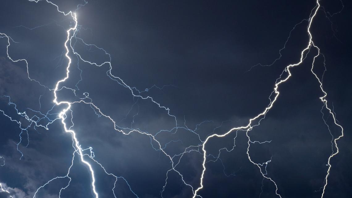 Pregnant female struck by lightning in southern Indiana | wthr.com