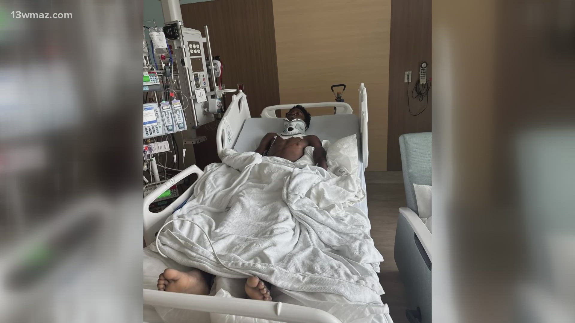 Mother shares son's recovery journey after severe football injury ...