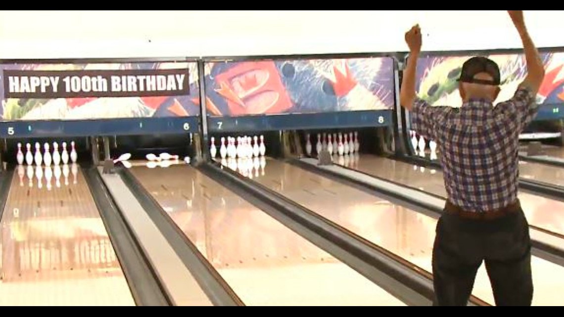 WWII Veteran Celebrates 100th Birthday at Bowling Alley – and Scores ...