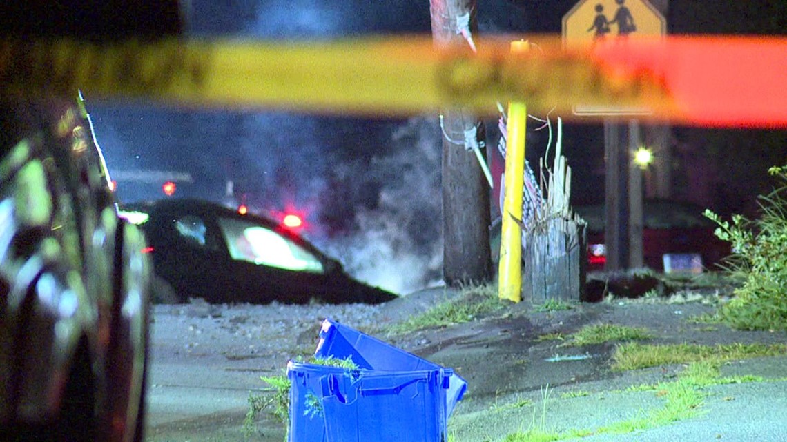 Power Back On After Car Crashes into Utility Pole | wnep.com