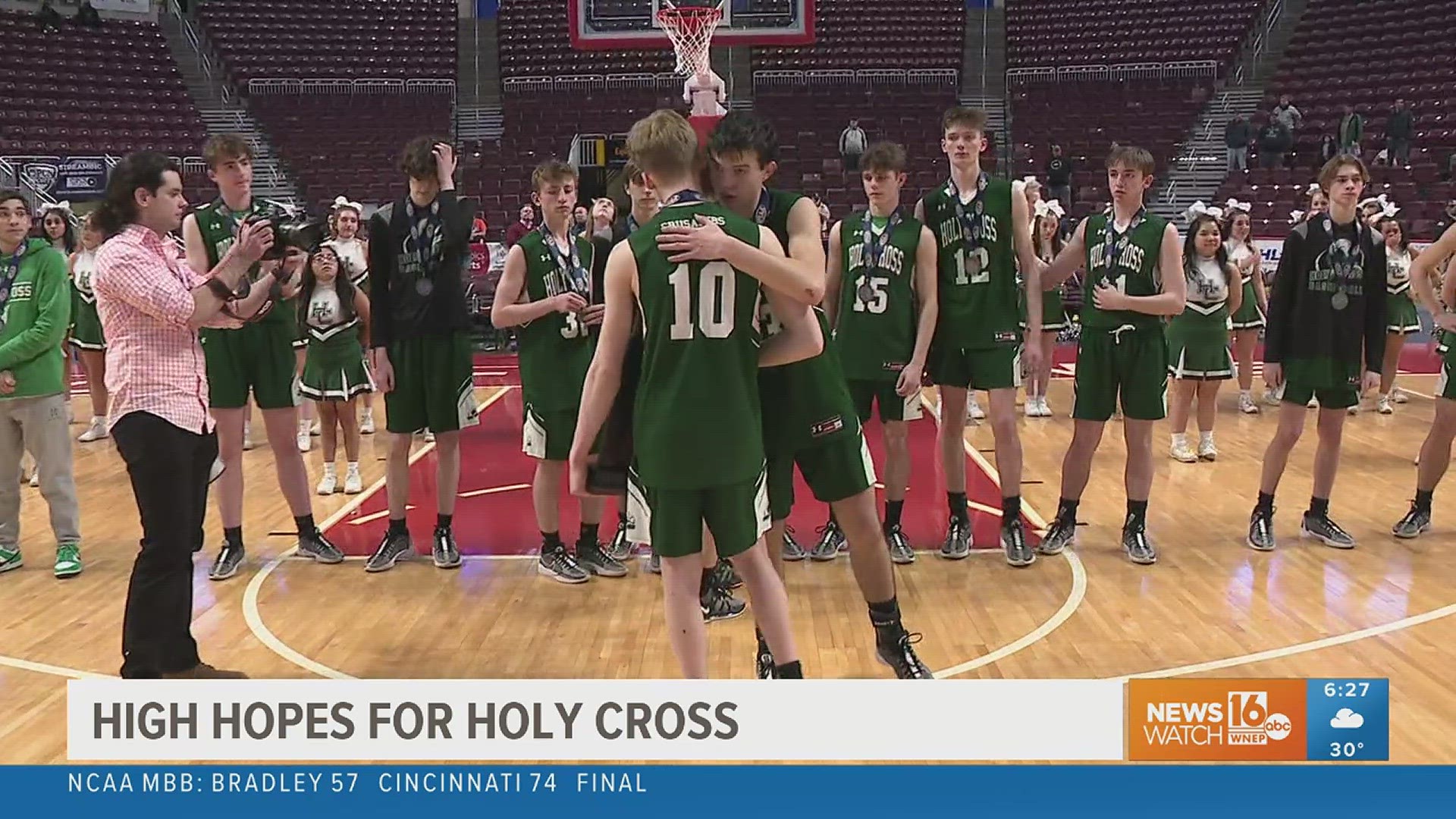 High Hopes For Holy Cross Next Season | wnep.com
