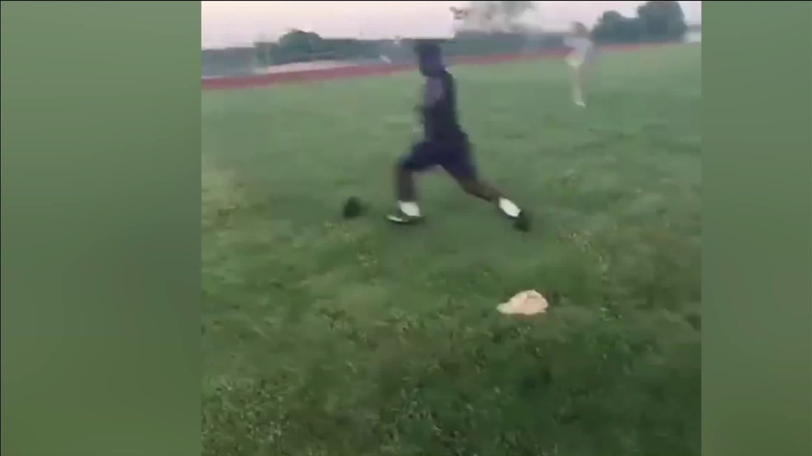 Disturbing video shows man kicking kitten ‘like a field goal’ at ...