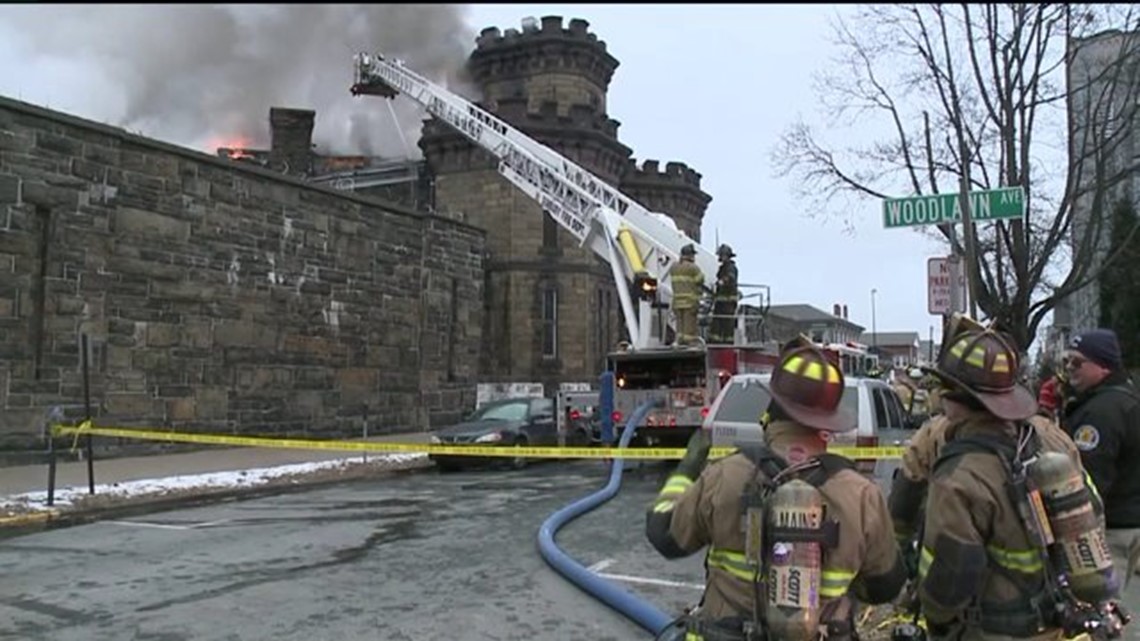 More Than 200 Inmates Relocated After Massive Prison Fire In Sunbury ...