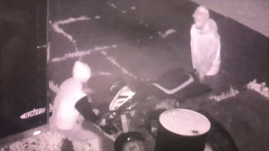 Police Looking for 2 Men Caught on Camera Stealing ATV | wnep.com