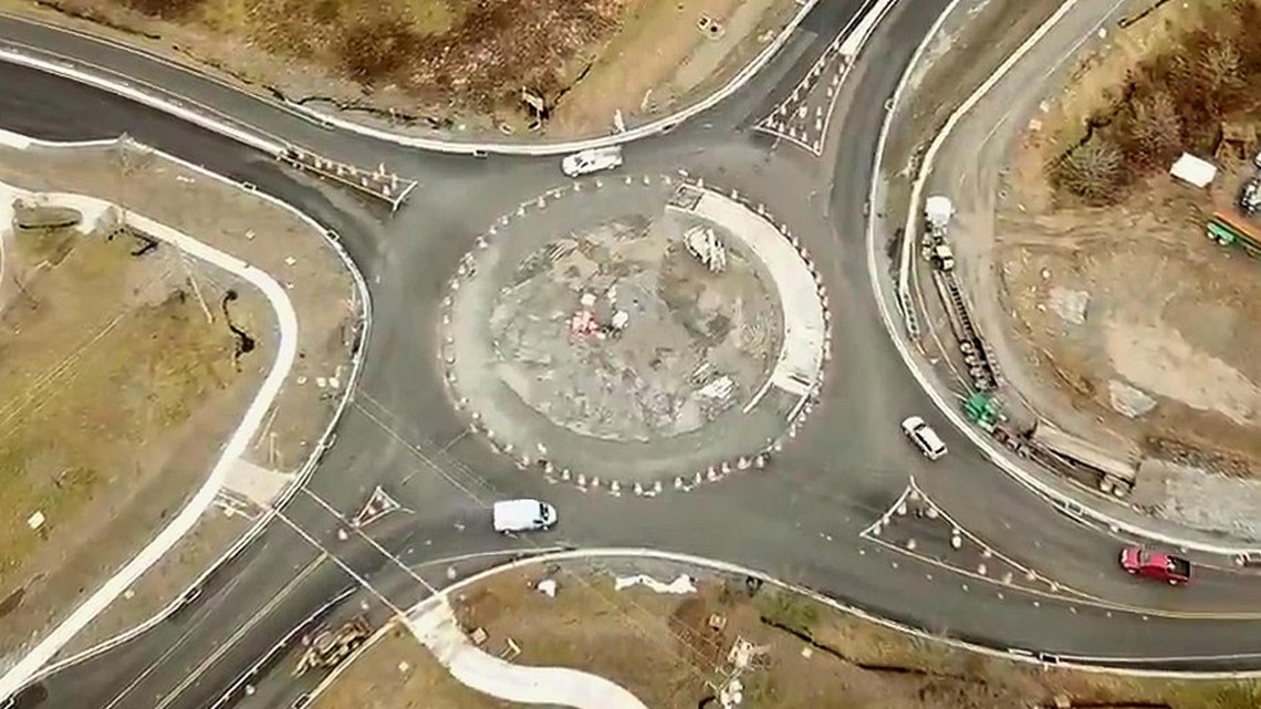Drivers Now Using New Roundabout in Delaware Water Gap | wnep.com