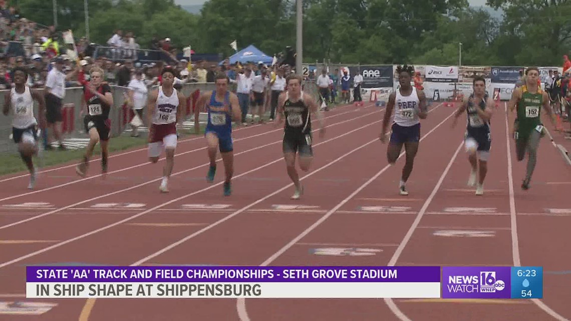 The State 'AA' Track and Field Championships and we have athletes from ...