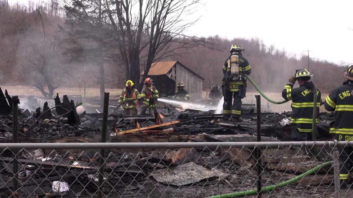 Strong Wind Spreads Fire, Destroys Home | wnep.com