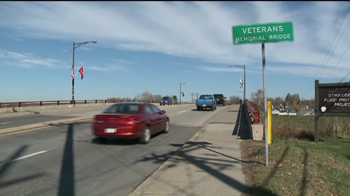 Veterans Memorial Bridge `Decked` Out | wnep.com