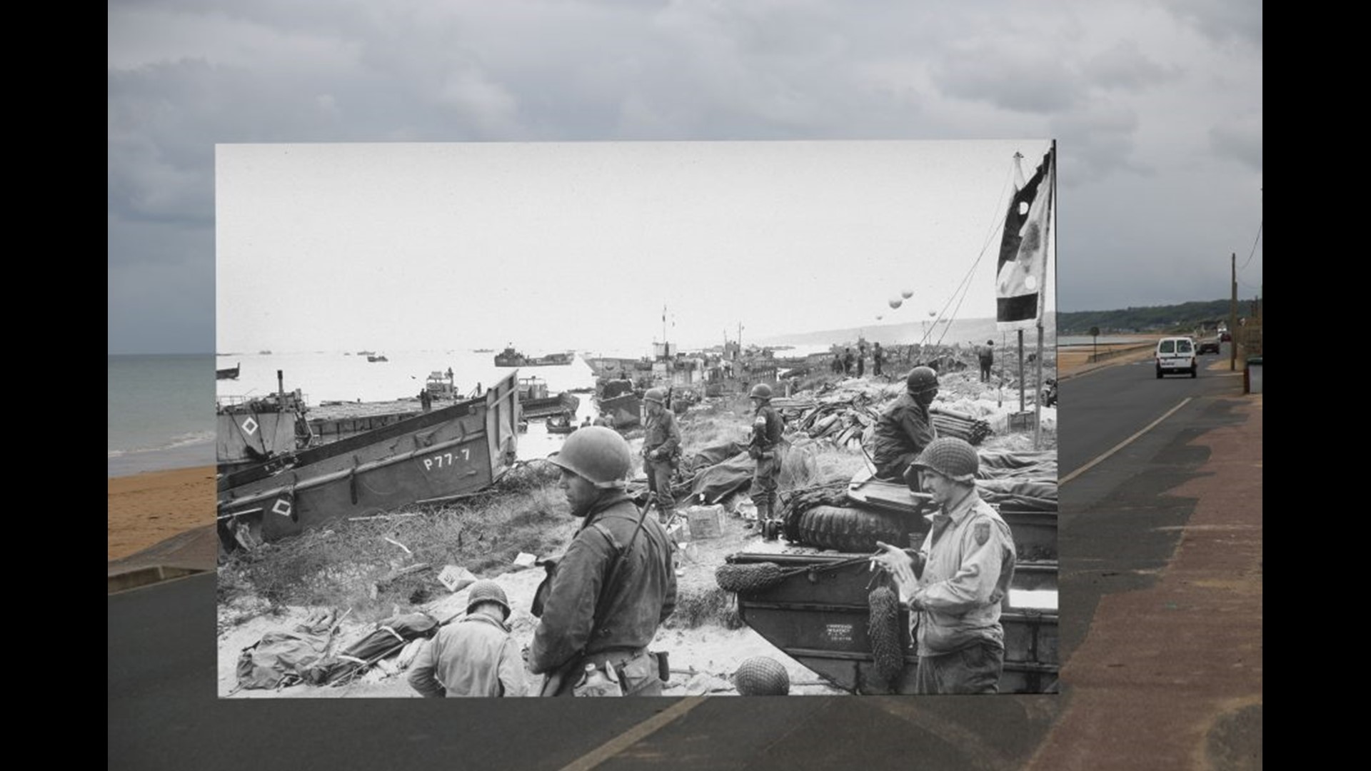 D-Day Remembered in Photos: The Contrast From 1944 to Today | wnep.com