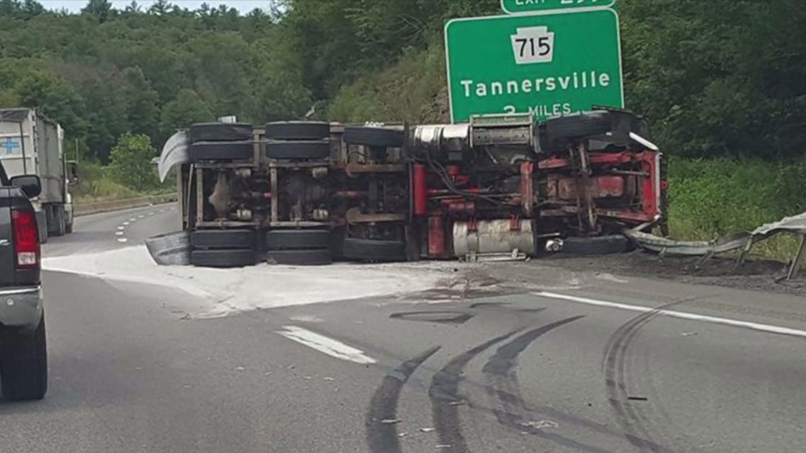 Sandy Wreck On Interstate 80 Causes Traffic Delays | wnep.com