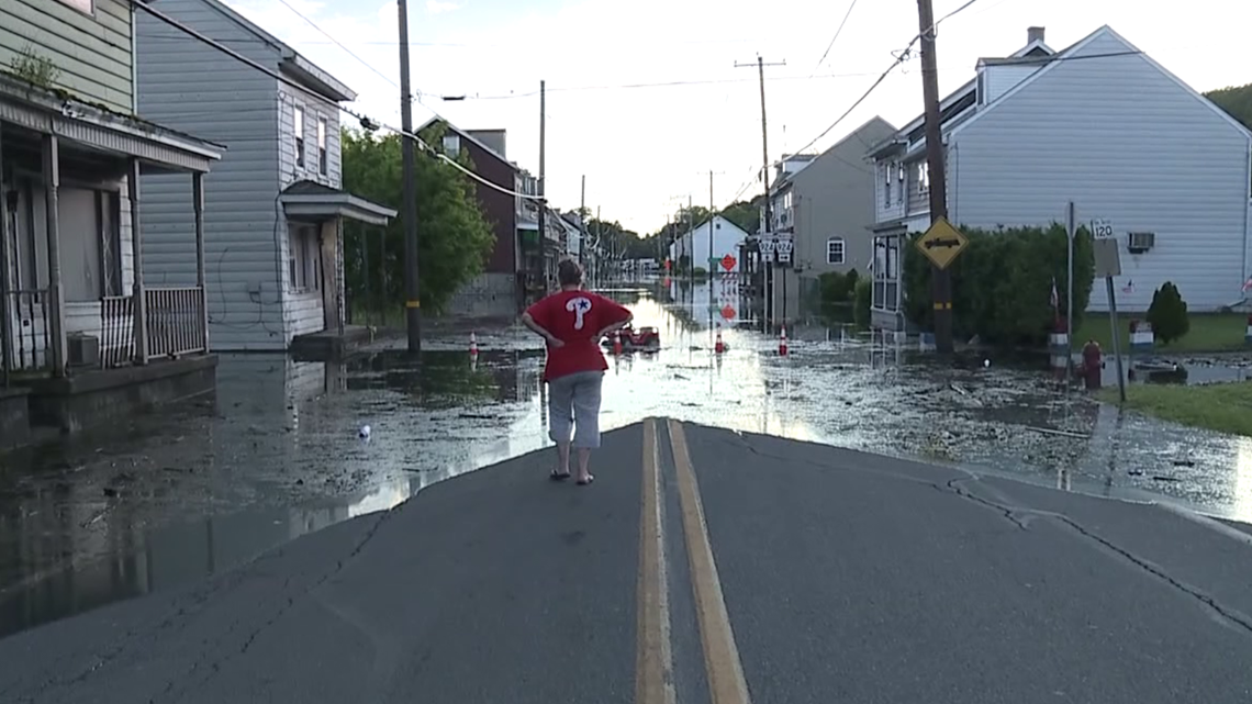 Floodwaters rise in Gilberton | wnep.com