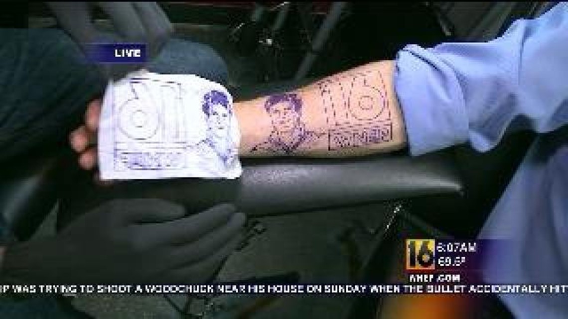 Ryan Leckey Tries a Tattoo | wnep.com