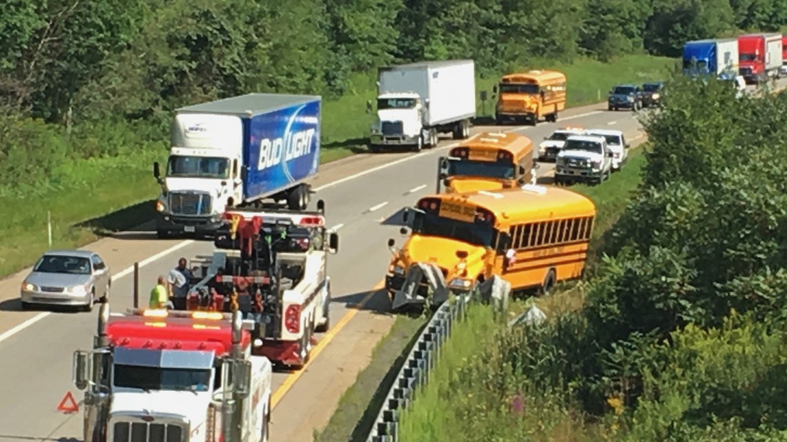 School Bus Crash Slows Interstate 81 Traffic | wnep.com