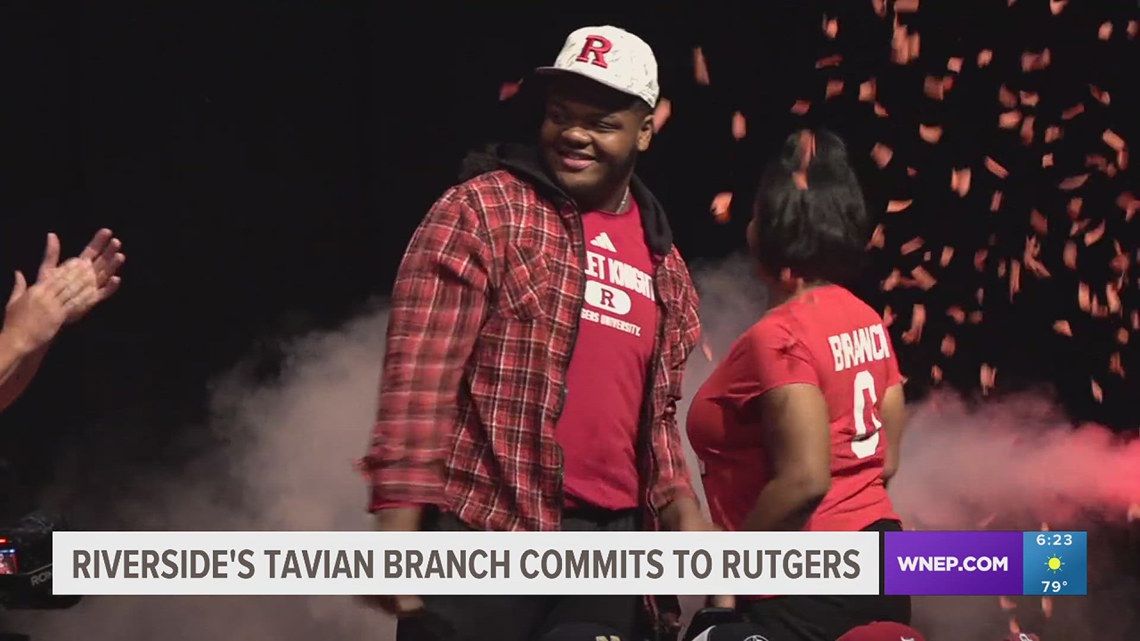 Tavian Branch Makes Commitment To Rutgers On Wednesday Morning | wnep.com