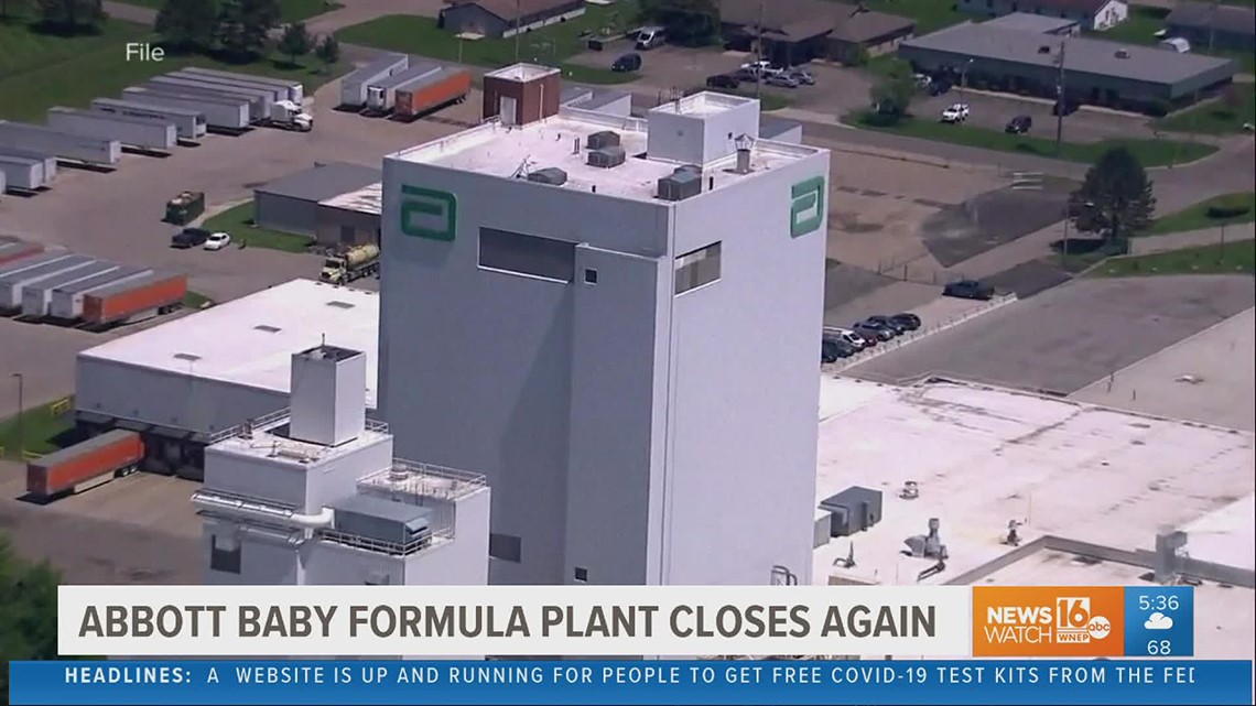 Abbott baby formula plant in Michigan forced to stop production again ...