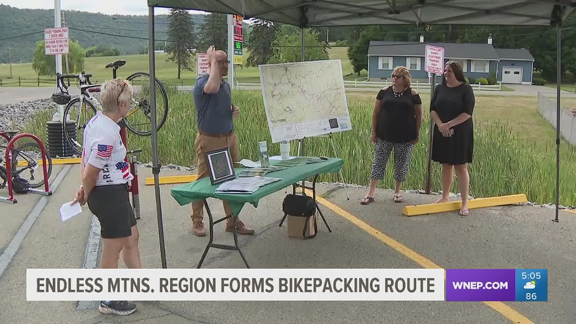 Endless Mountains region maps out bikepacking route | wnep.com