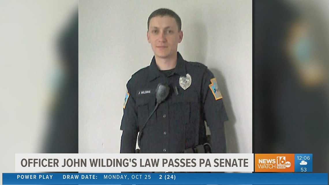 Officer John Wilding's law passes Pennsylvania senate | wnep.com