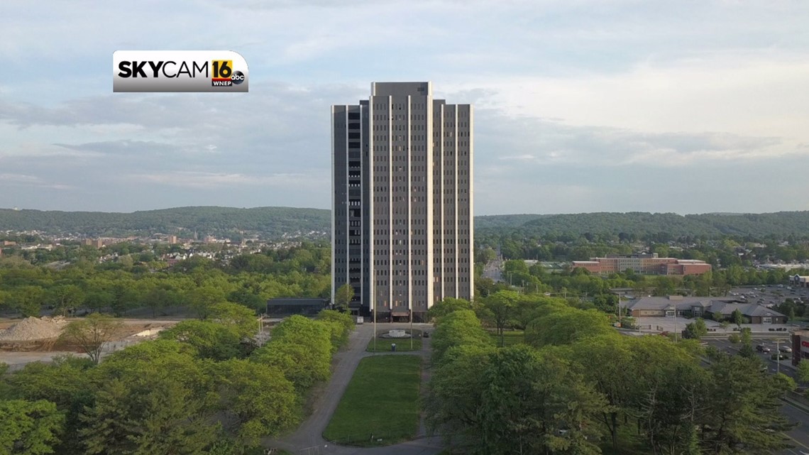 Last Look at Iconic Martin Tower Before the Building Implodes Sunday ...