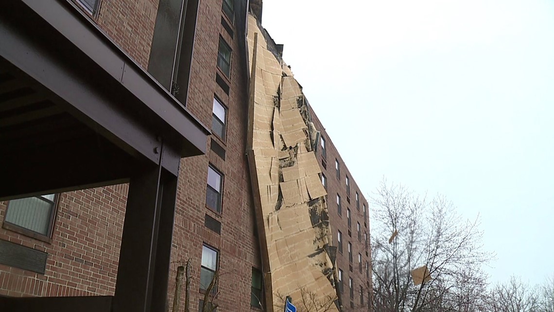 Residents Allowed to Return Home After Wind Ripped Roof Off Apartment ...