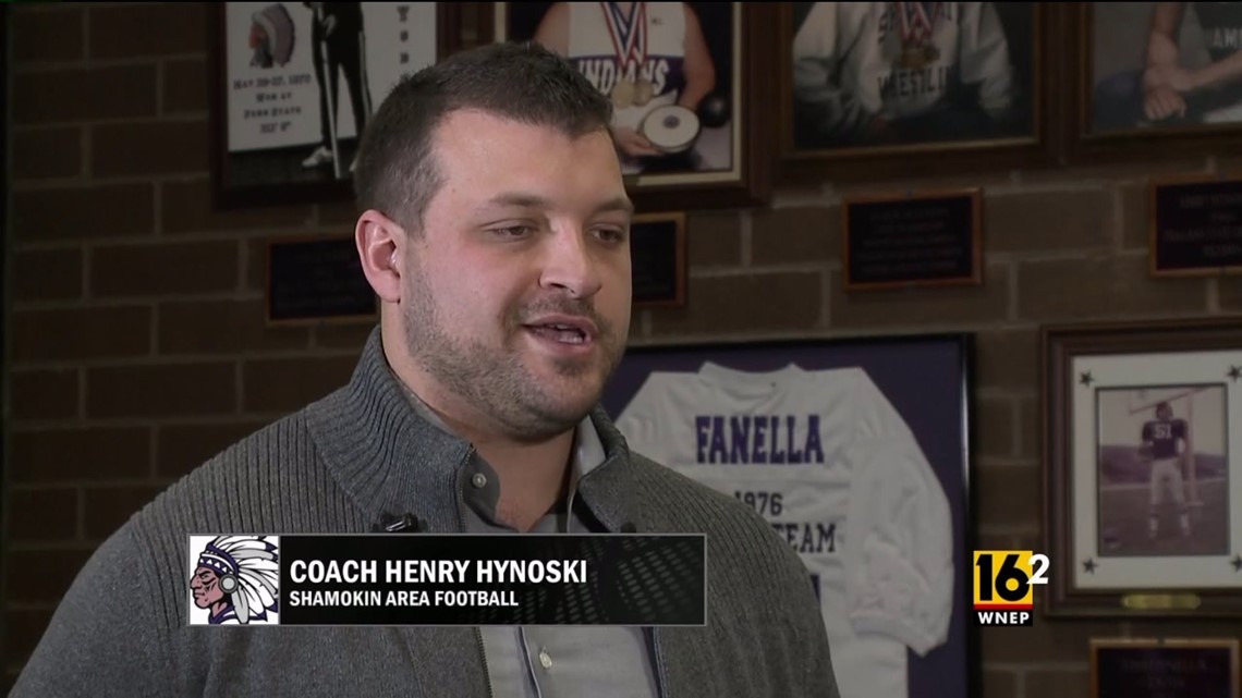 Shamokin Area Football Coach Henry Hynoski | wnep.com