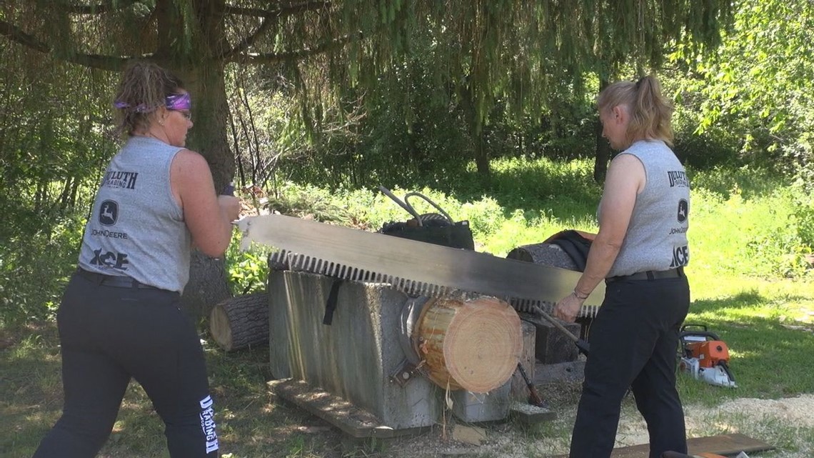 Lady lumberjacks prepare for national competition | wnep.com