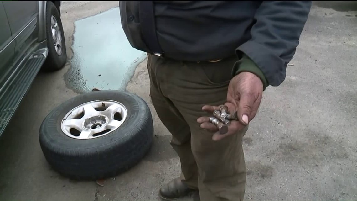 Community Dealing with Lug Nut Theft | wnep.com