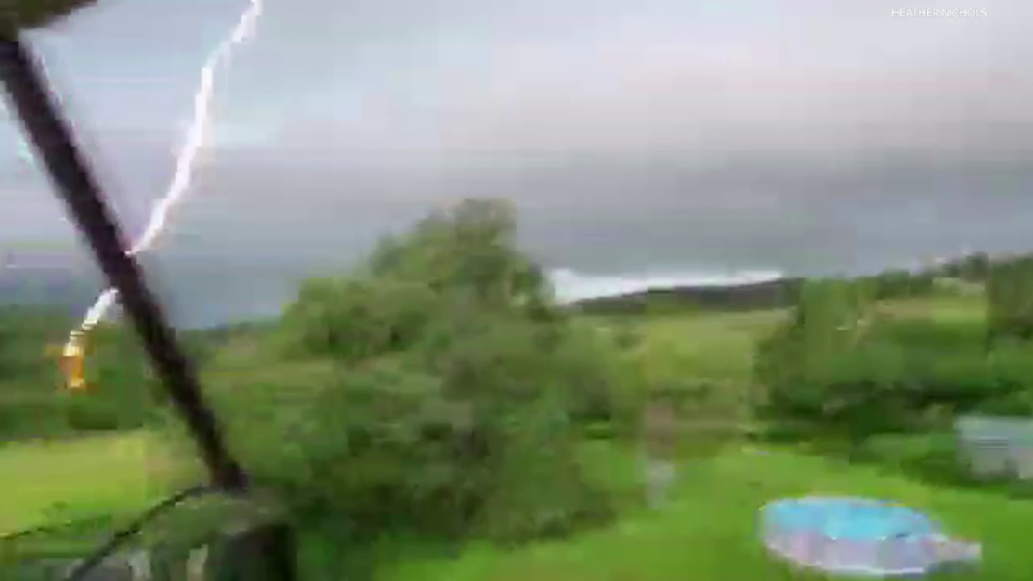 Lightning strike in Bradford County | wnep.com