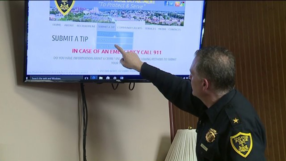 Hazleton Police Unveil New Tip Website | wnep.com