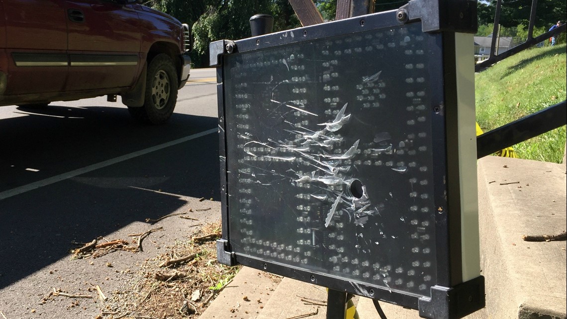 Owner Smashes Electronic Speed Sign in Wyalusing | wnep.com