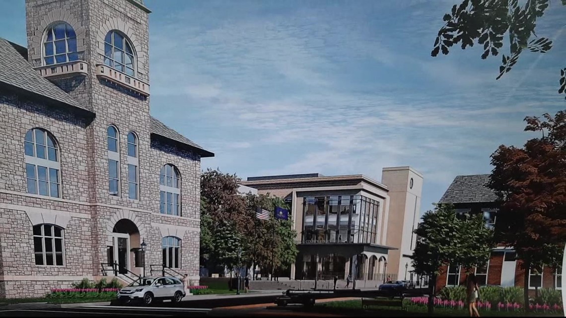 First look at Monroe County Courthouse expansion | wnep.com