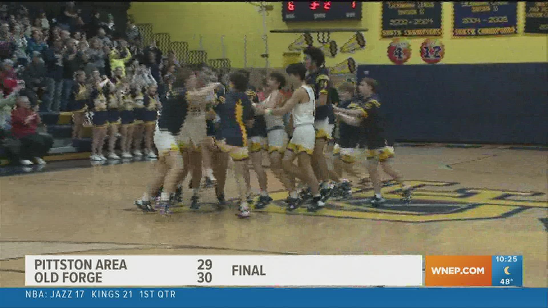 Old Forge Holds Off Pittston Area 30-29 to Win Anthony "Badger" Marseco ...