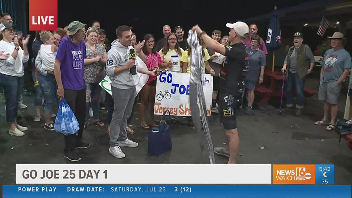 Go Joe's 25th Anniversary Bike Ride kicks off | wnep.com